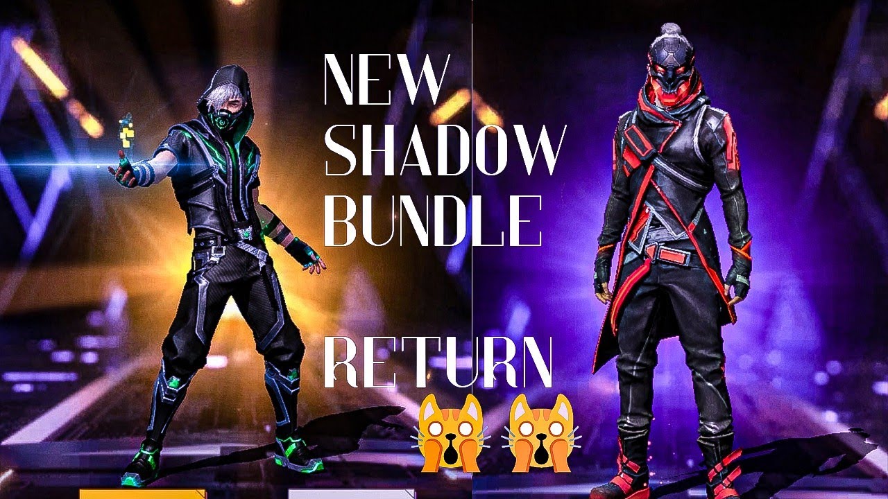 FREE FIRE NEW SHADOW RING EVENT /RED SHADOW BUNDLE RETURN 🙀🙀🙀/ FREE ...
