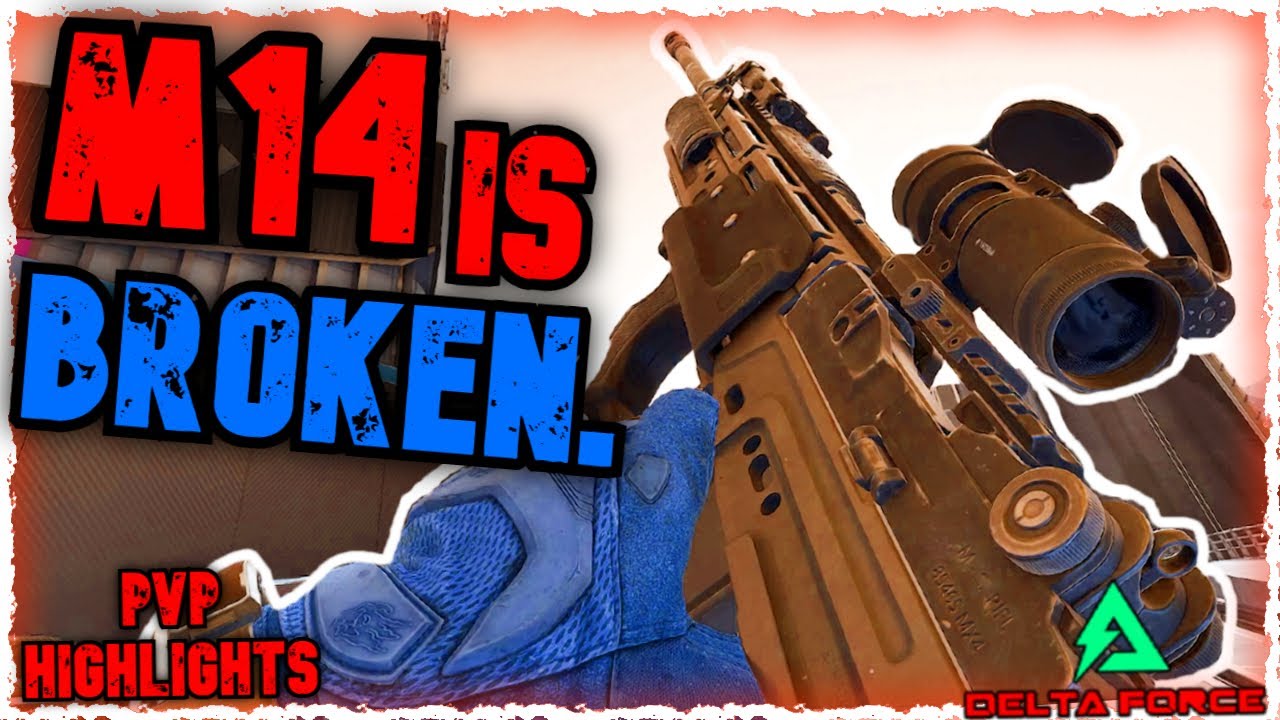 DESTROYING LOBBIES WITH M14. Delta Force High MMR PvP Highlights - YouTube