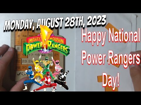 Happy National Power Rangers Day! - YouTube