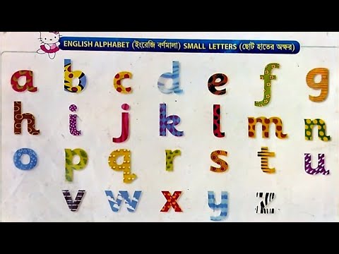 English alphabet | English small letters | - YouTube