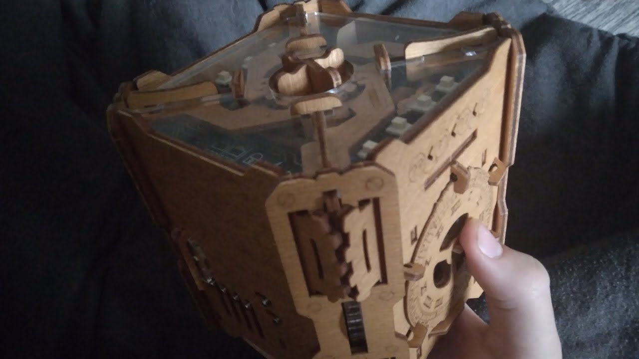 Tesla puzzle box solution - YouTube