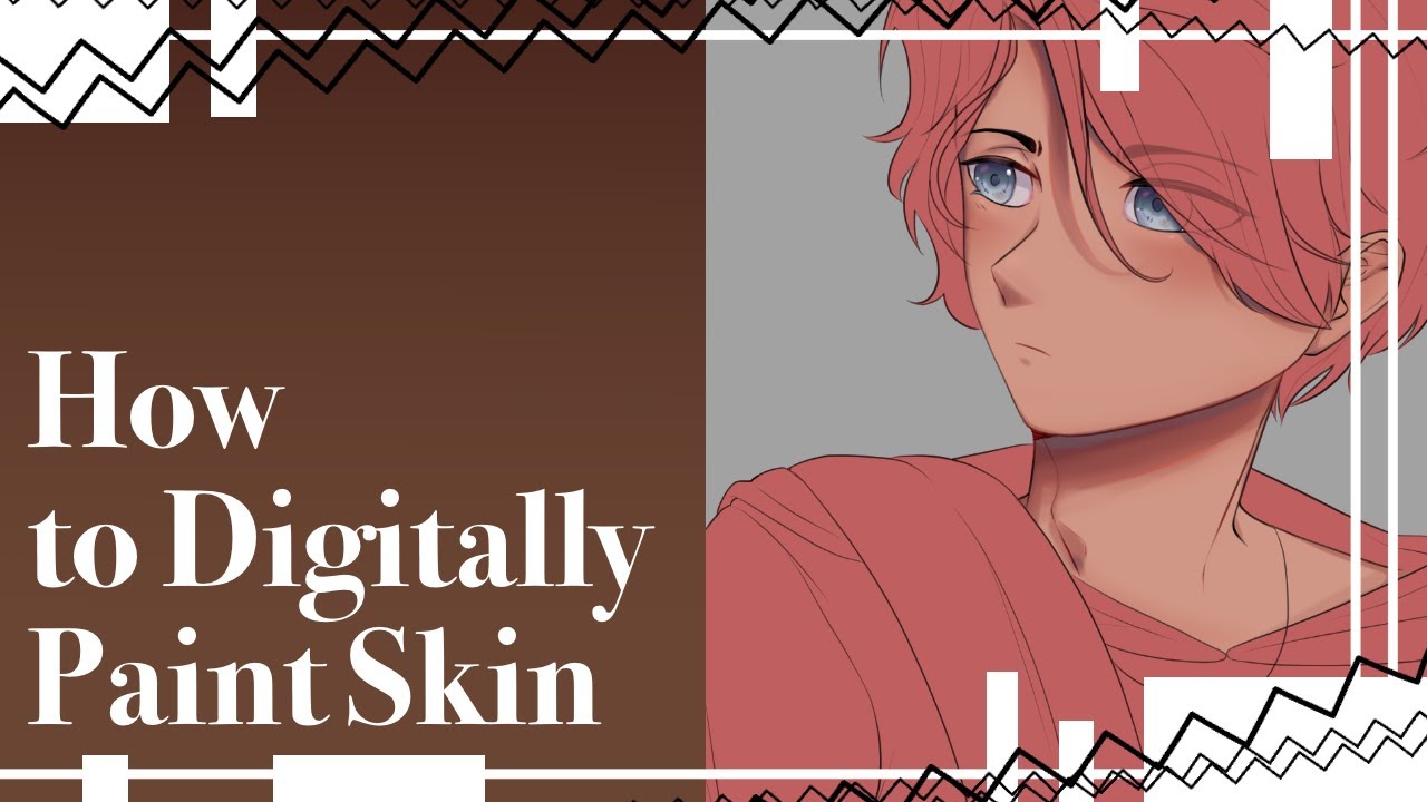 -How to Color Skin- Full Guide to Digitally Painting Skin! - YouTube