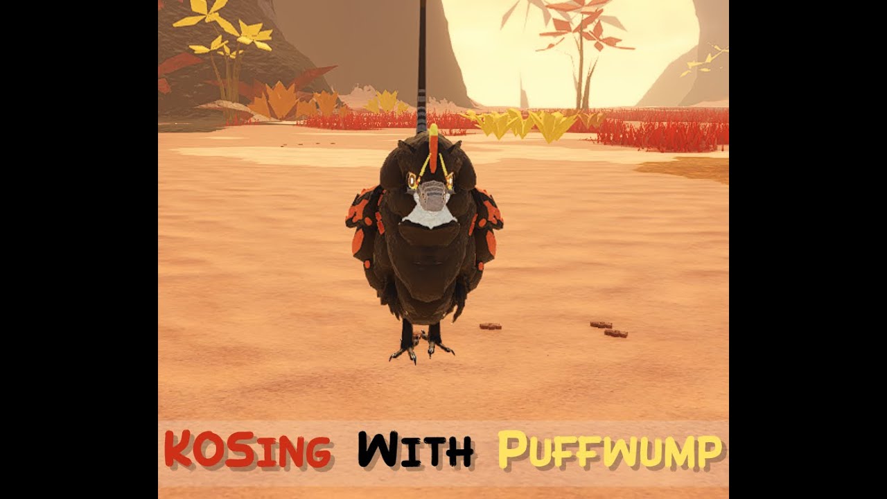 KOSing as a PUFFWUMP | Creatures Of Sonaria - YouTube