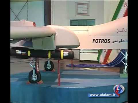 Iran Unveils Fotros UAV Largest Drone to Date - YouTube