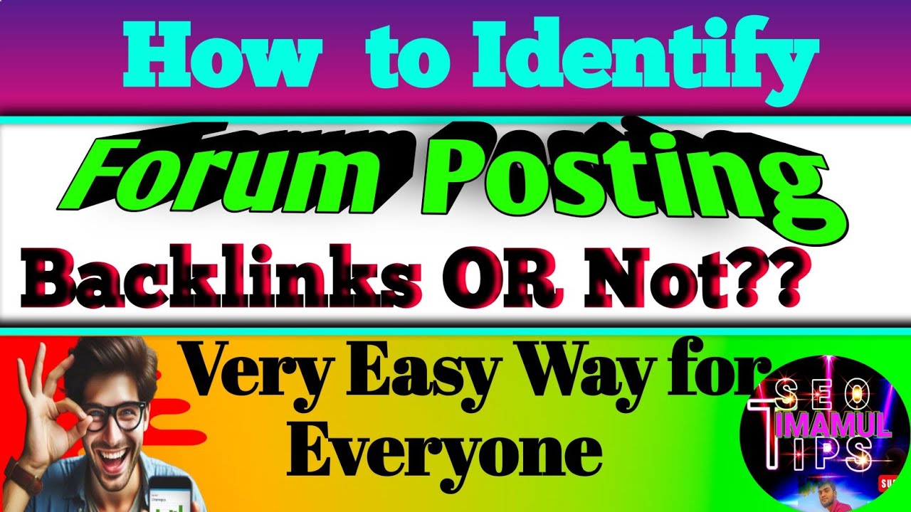 How to identify forum posting site list | Forum Submission SEO ...