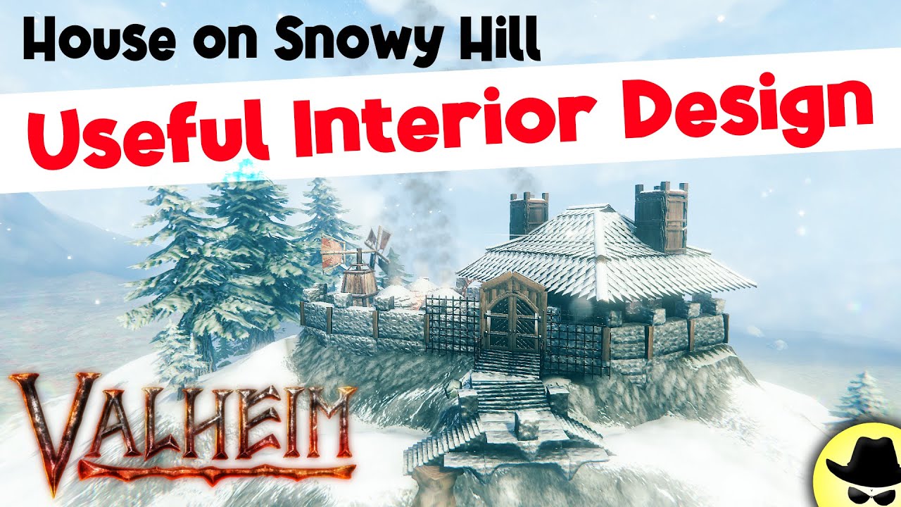 House on Snowy Hill - Useful Interior Design | VALHEIM - YouTube