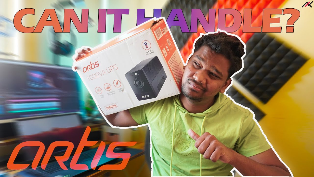 Testing Artis PS 1000Eco - 1000VA/600W UPS! - YouTube