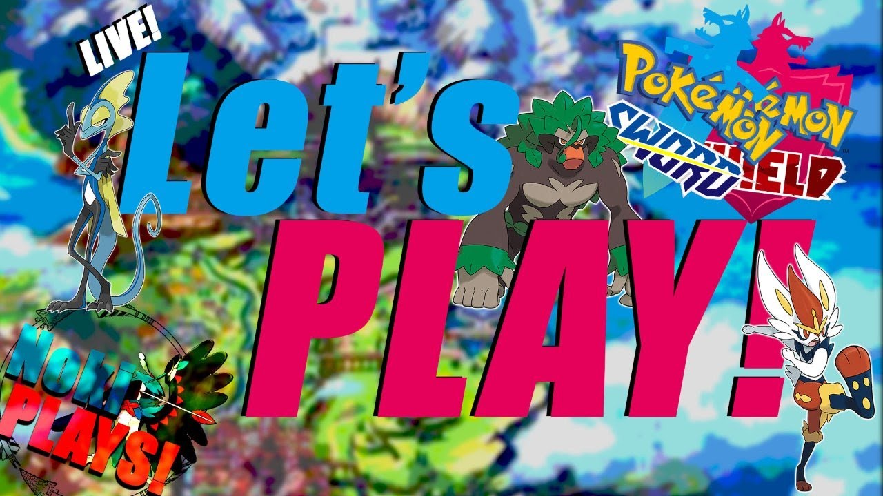 Pokemon Sword & Shield LIVE STREAM | Let's Play Pokemon Sword - YouTube