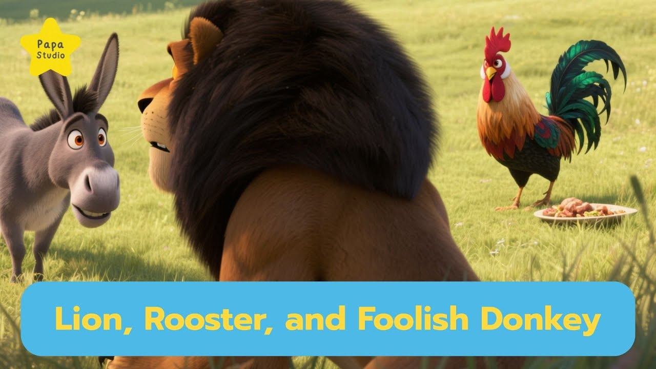 The Lion, the Rooster, and the Foolish Donkey – When Pride Gets You ...