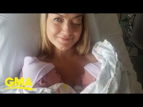 Woman who carried twins for twin sister gives birth | GMA Digital