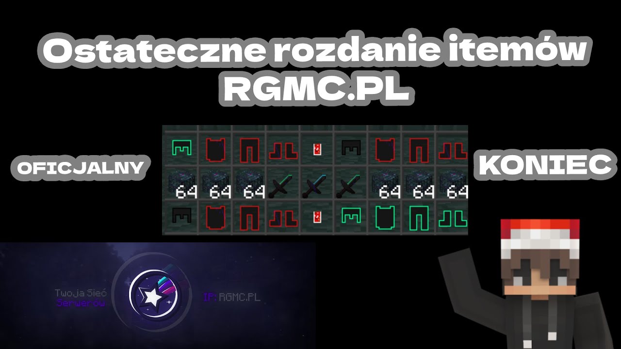 ROZDANIE ITEMÓW RGMC - YouTube