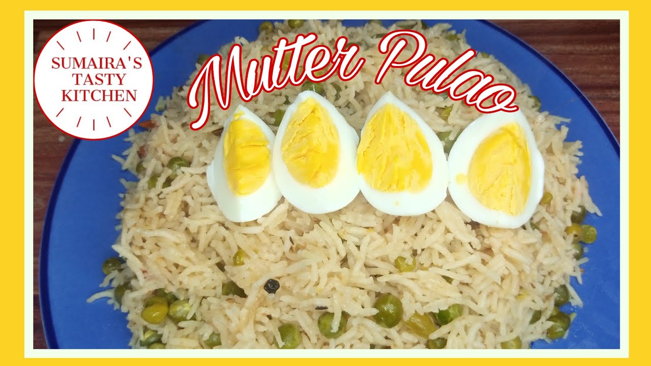 Mutter pulao| 2 secret ingredient😱😱|recipe by sumaira's tasty kitchen ...