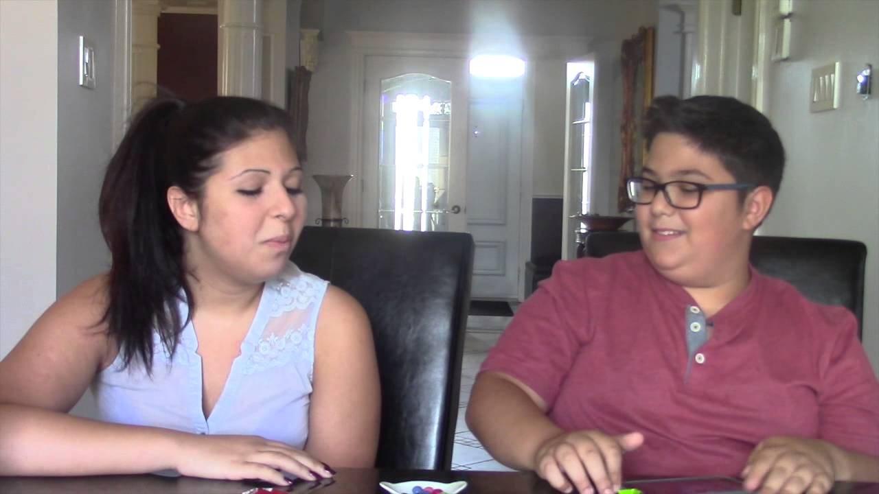 Skittles Taste Test w/ My Sister - YouTube