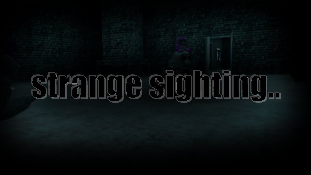 caught this strange sighting in primal fear vr... - YouTube