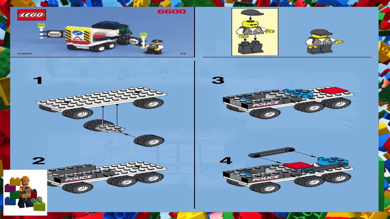 LEGO instructions - Town - City - 6600 - Highway Construction (Book 4 ...