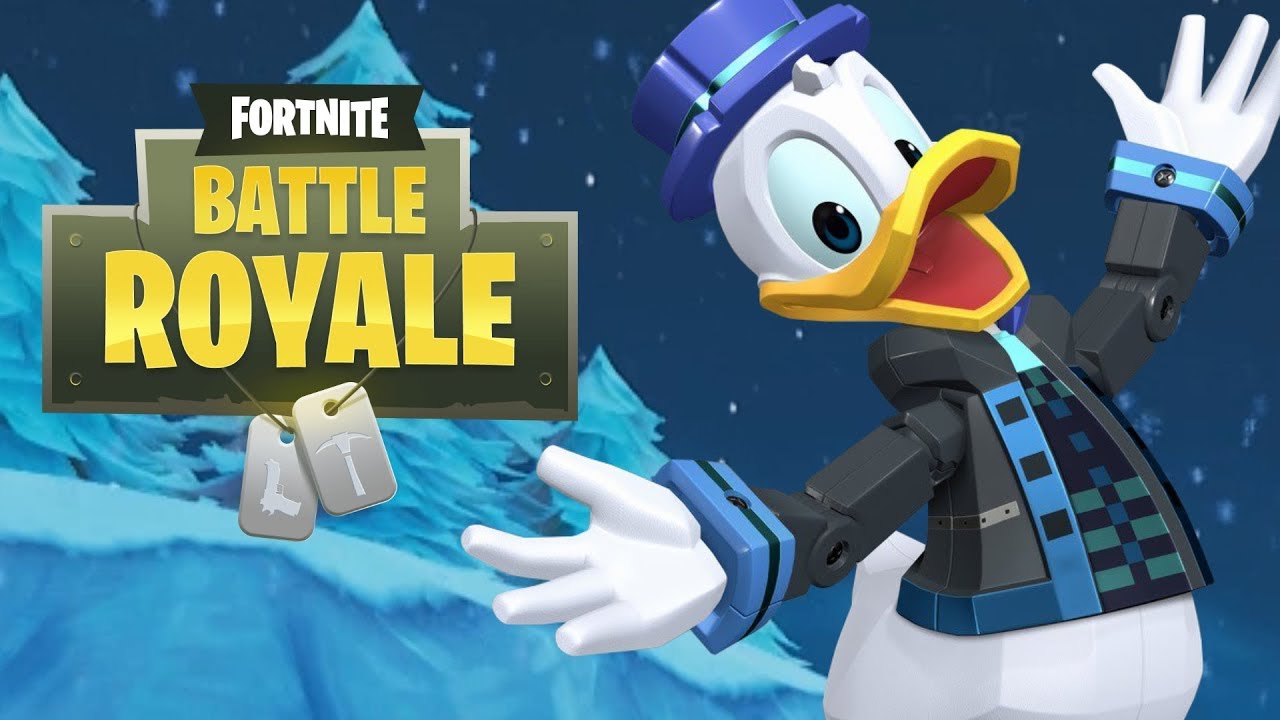 Donald Duck Returns to Fortnite! (Ft. Tippy) - YouTube