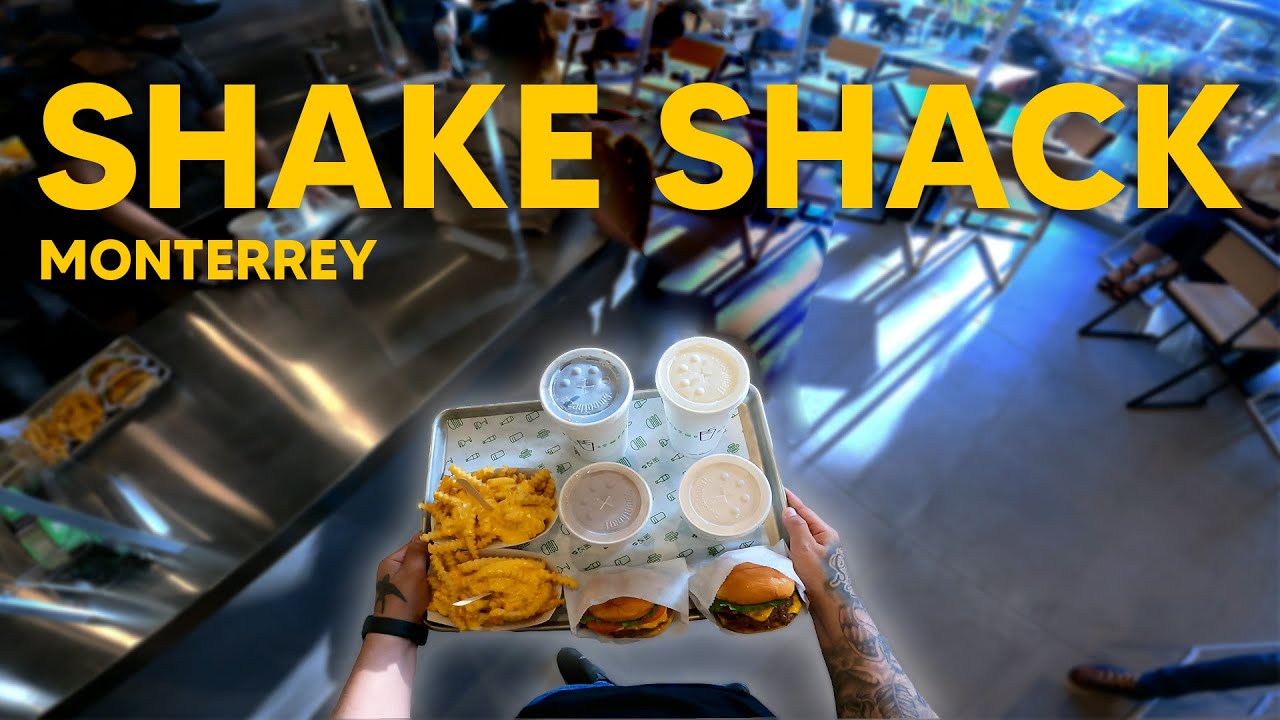 ASÍ es el SHAKE SHACK de Monterrey 🍔 - YouTube
