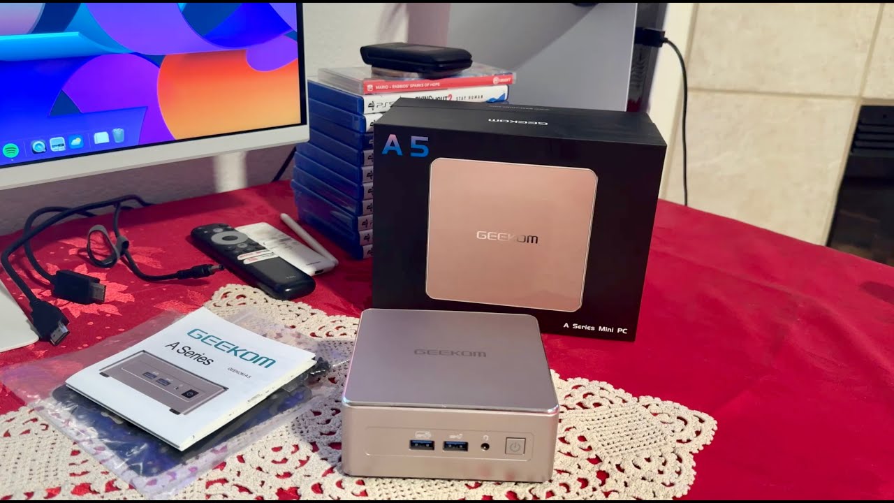 Geekom A5 Mini PC Review / Ryzen 7 5800H , 32gb ram , 512gb SSD ...