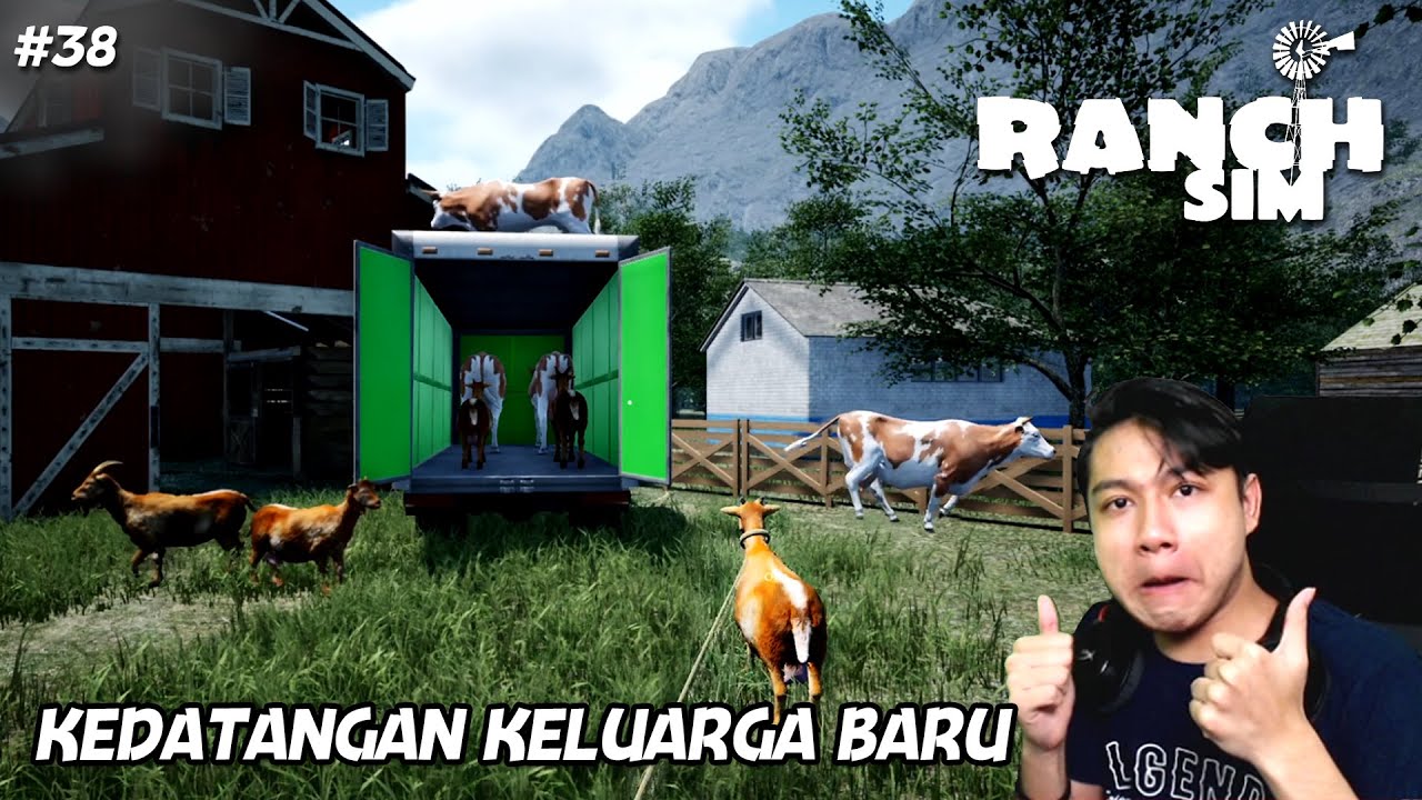 KITA KEDATANGAN KELUARGA BARU | RANCH SIMS #38 - YouTube