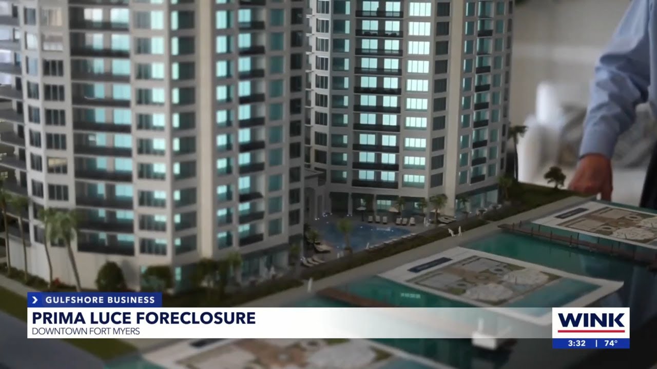 Prima Luce condo tower faces $36.9M foreclosure - YouTube