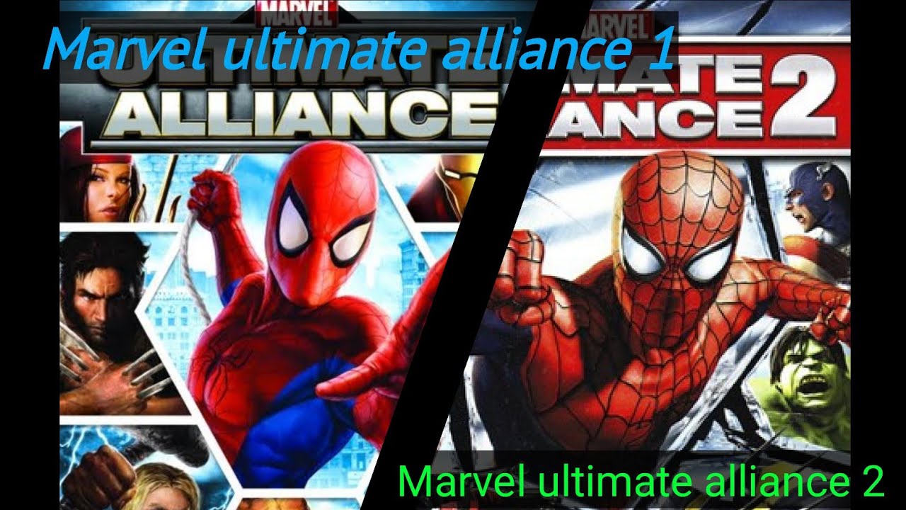 Marvel Ultimate Alliance 1 [2006] & 2 [2009] - PSP Edition - Preview ...