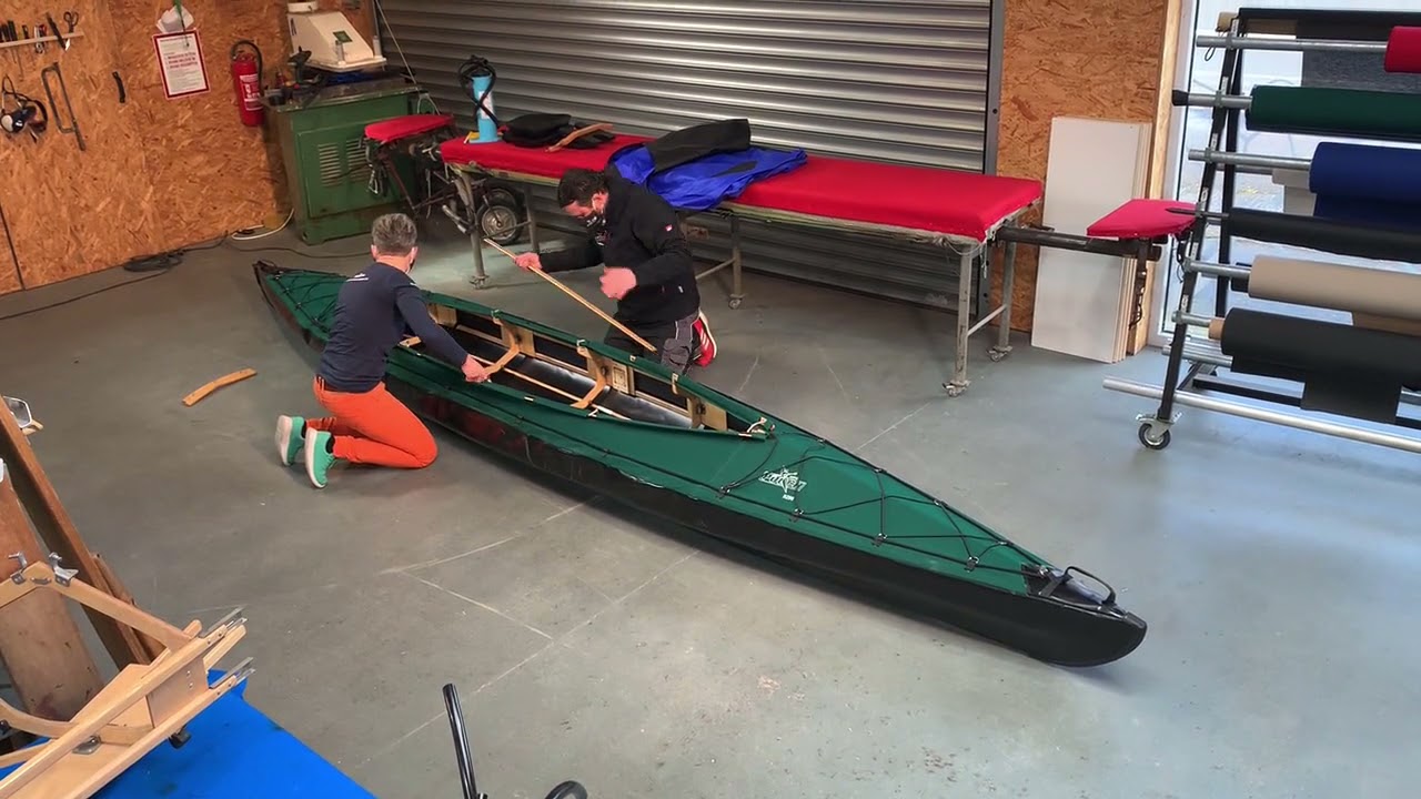 Aufbauvideo zum Faltboot RZ96 aus dem Hause Pouch - YouTube