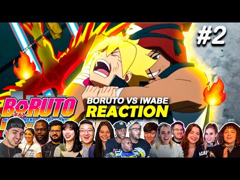 Boruto Vs Iwabe 🔥The Hokage's Son🤯Reaction Mashup BORUTO: Naruto Next Generations Episode 2