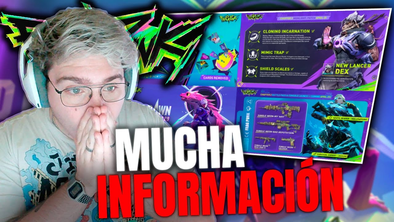 SEASON 2: NUEVO LANCER, BALANCE, REWORKS Y MÁS | FragPunk en Español ...