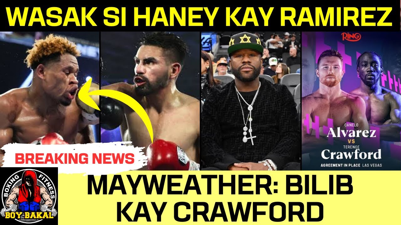 WASAK Si Devin Haney Kay Ramirez | Mayweather Tiwala Kay Crawford ...