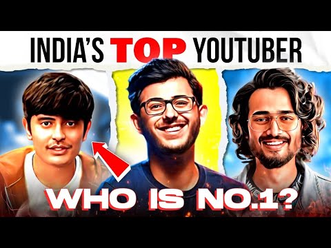 Who is the No.1 Youtuber of India? | Top 10 Indian Youtubers |Top 10 ...