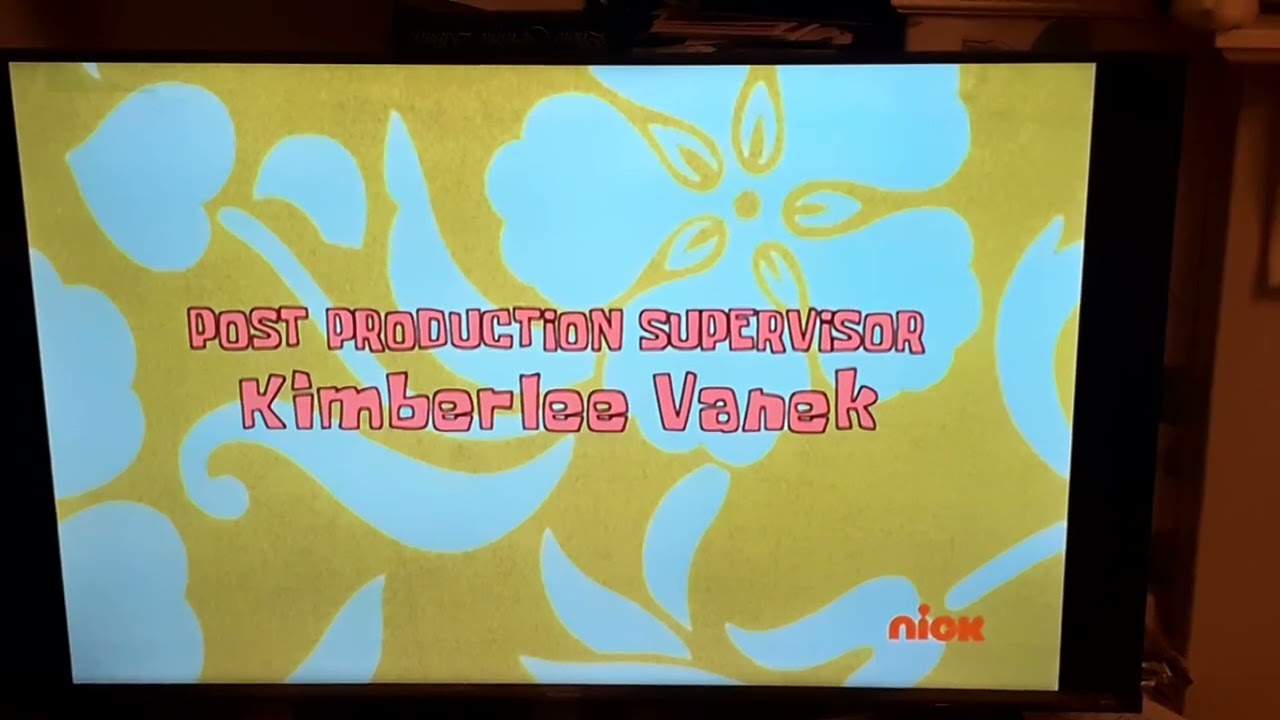Spongebob Squarepants Credits 2007 Shown On Nickelodeon Uk Youtube
