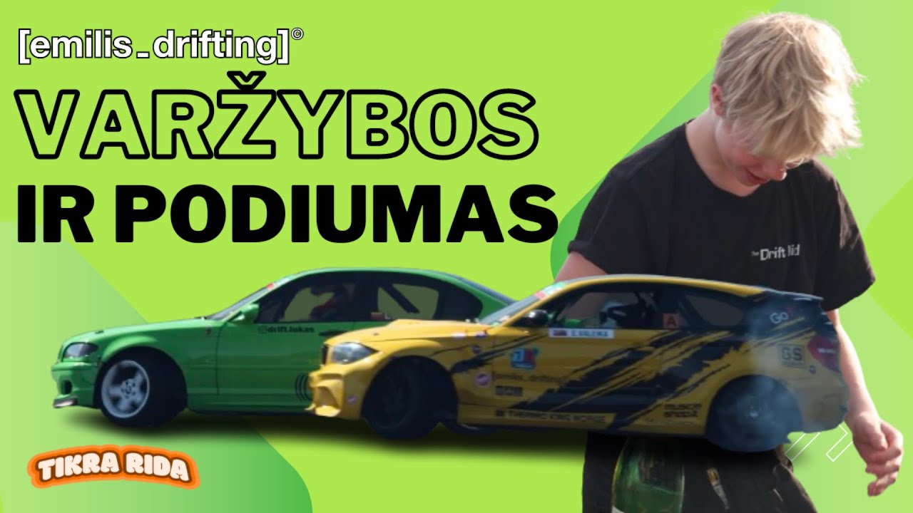 Emilis_drifting: Varžybos ir podiumas - YouTube