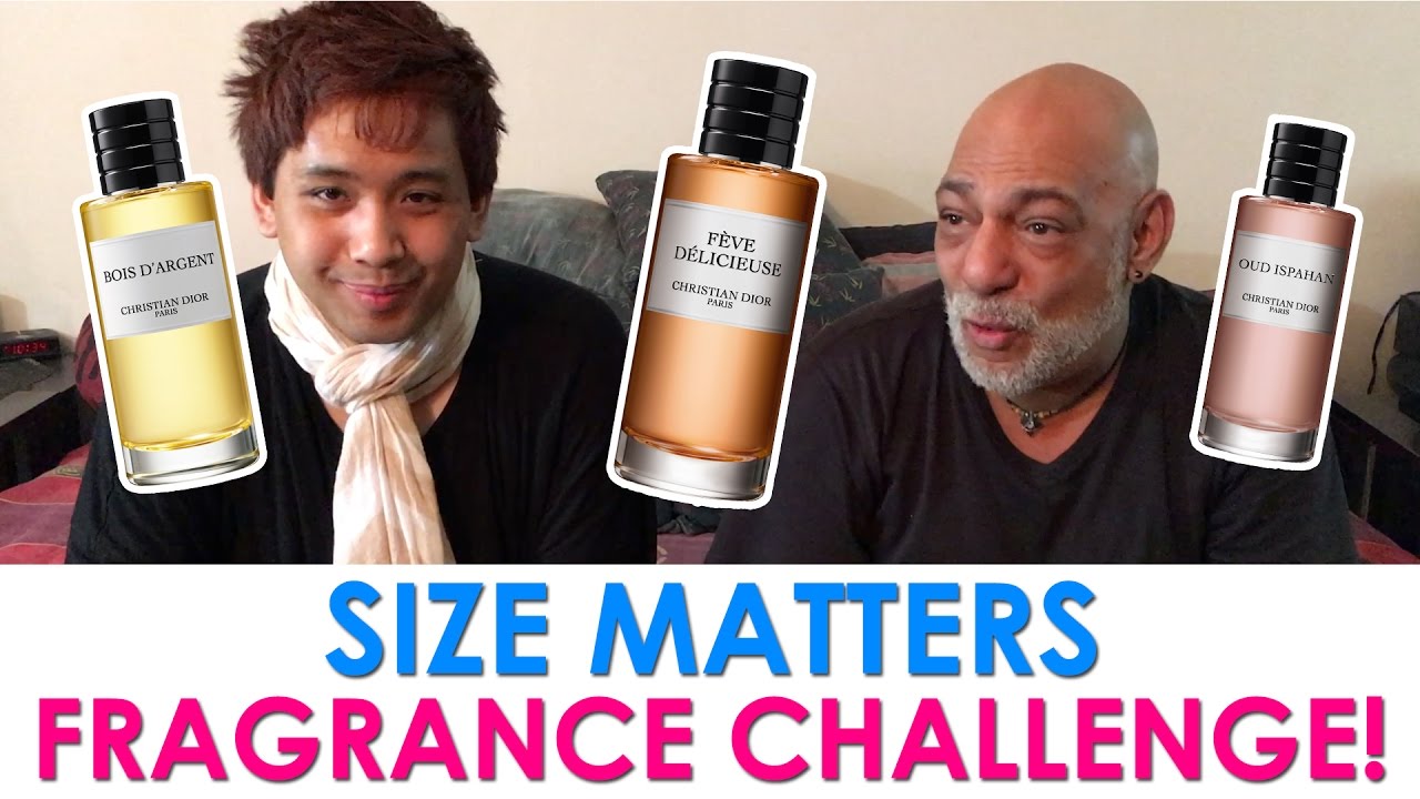 Size Matters Fragrance Challenge feat. Brooklyn Fragrance Lover! - YouTube
