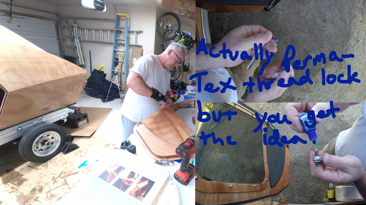 Building a CLC Teardrop Camper - Installing the Doors - YouTube