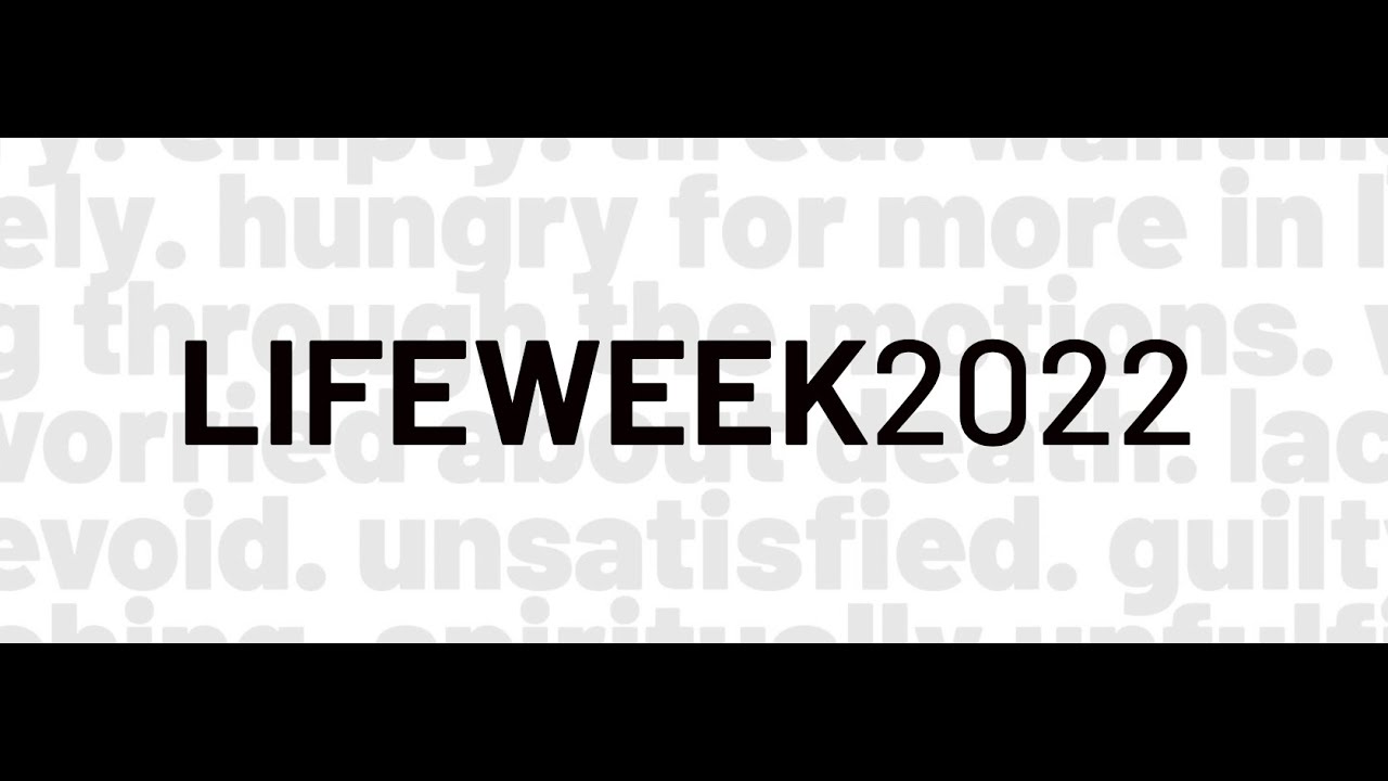 HBF Life Week Session 3 Tuesday Nov 1. Sandy McEachern speaking ...