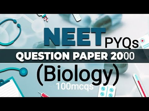 Neet(AIPMT) Previous Years solved Paper|| 2000 || - YouTube