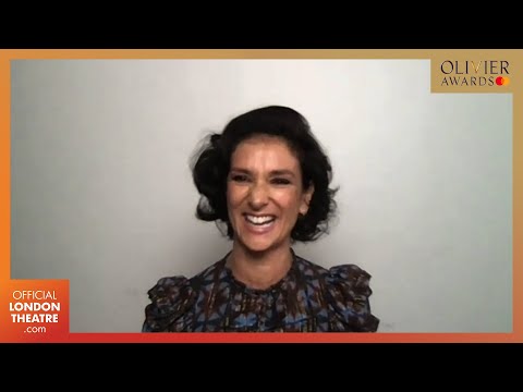 Indira Varma wins Best Actress in a Supporting Role for Present Laughter | Olivier Awards 2020