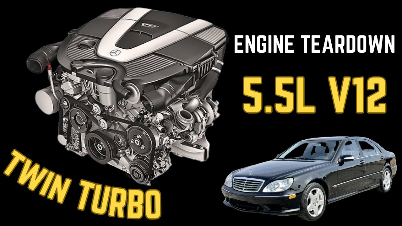 What's Inside The M275? | Mercedes 5.5L Twin Turbo V12 Engine Teardown ...