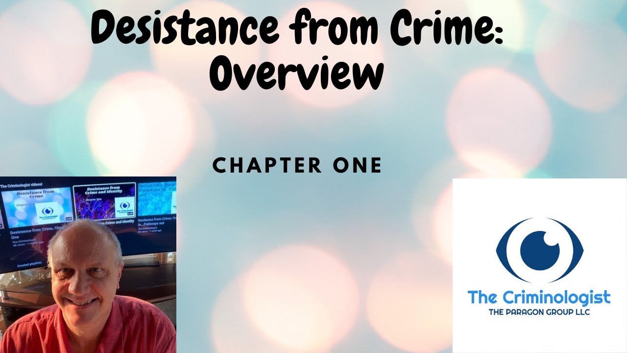 Desistance from Crime, Overview - YouTube