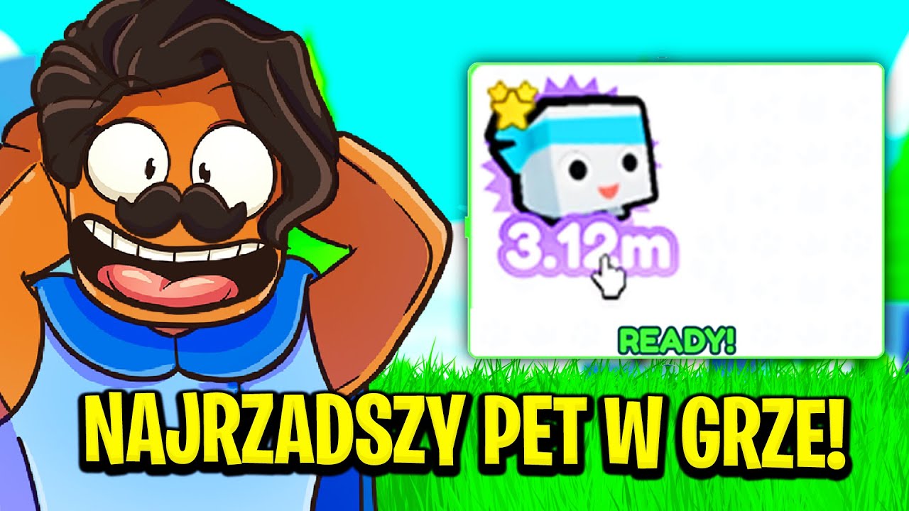 KUPIŁEM NAJRZADSZEGO PET'A W PET SIMULATOR X * BIG BLUE MASKOT * - YouTube