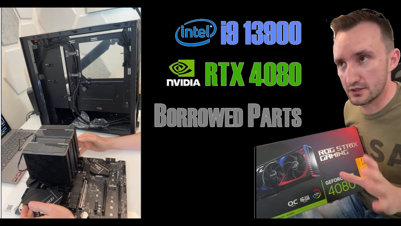 My first ever Stream… let’s build a PC and chat (pt1.) - YouTube