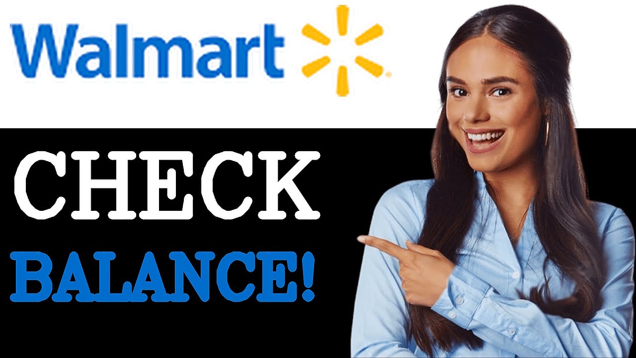 How To Check Your Walmart Credit Card Balance (2025) - YouTube
