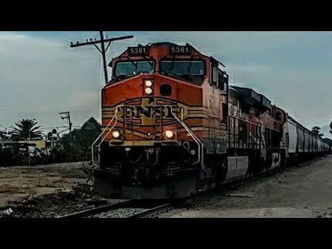 Granelero línea 🅰️ Bnsf 5361-6965-6623-7091-Prlx 8900 - YouTube