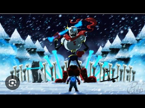 PAPYRUS BOSS FIGHT/UNDERTALE İYİ SON BÖLÜM05 - YouTube