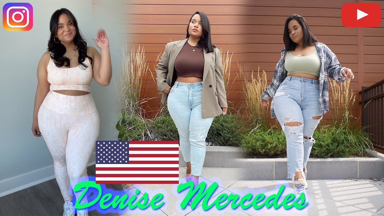 Denise Mercedes Curvy Model Biography, Networth, New Fashion Looks 2022 ...
