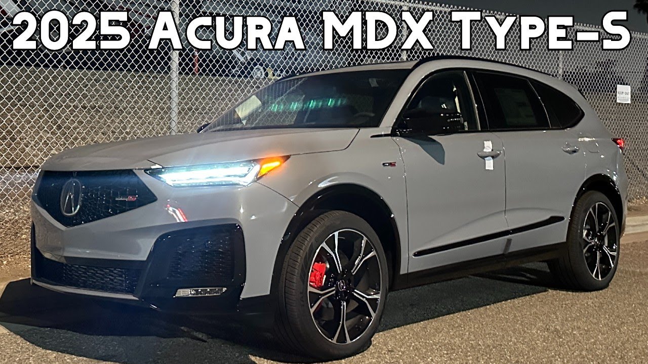 2025 Acura MDX Type-S -- Touch My Screen Baby!! - YouTube