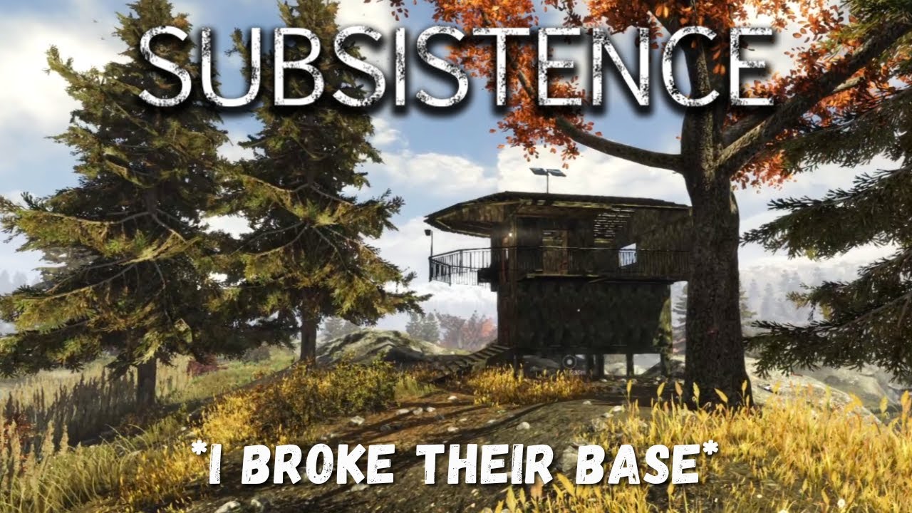 Subsistence| S2| EP34| An indoor garden, running water and a base raid for one! - YouTube