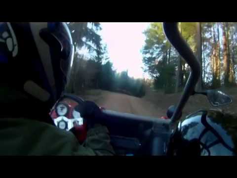 Test AXR 400 sur un chemin, 23-12-2014 - YouTube