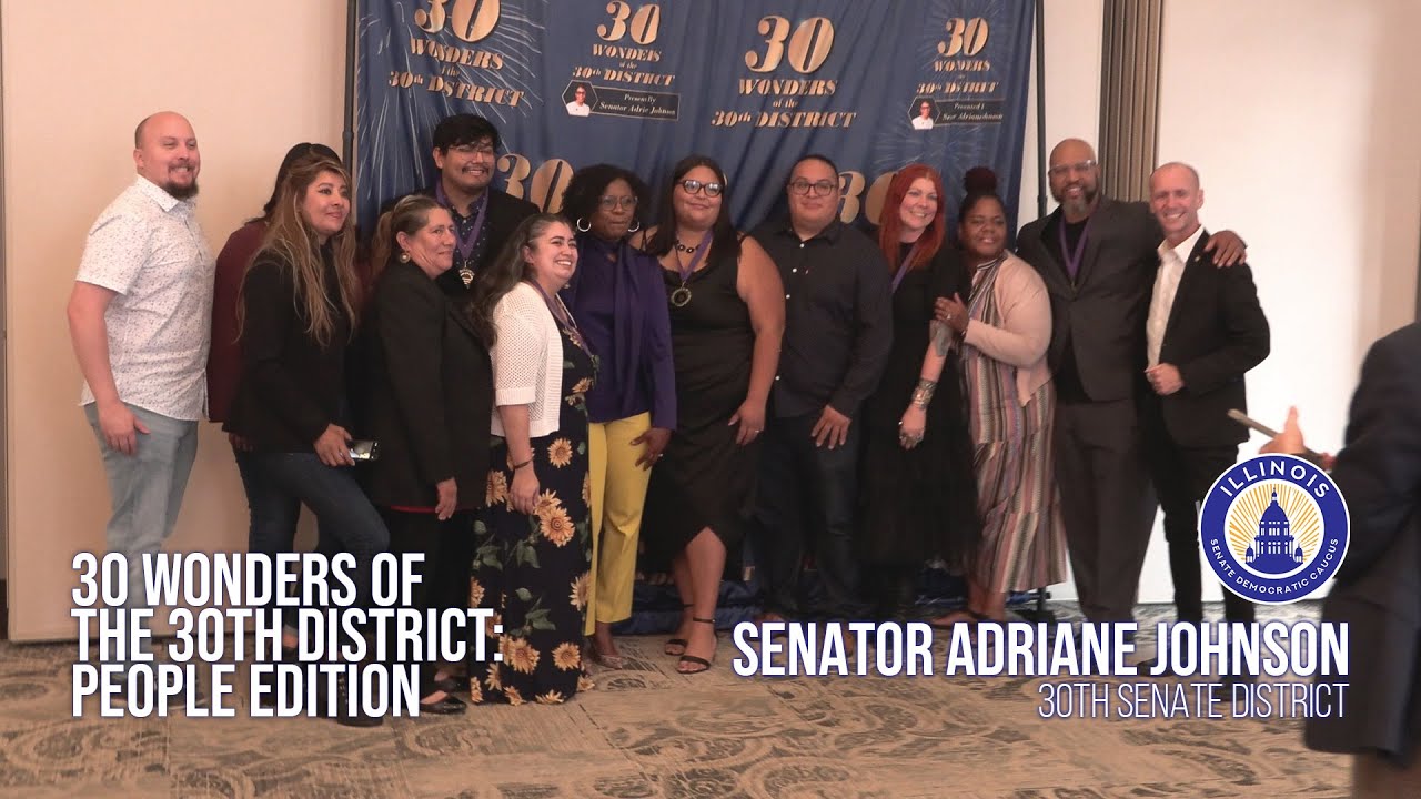 Sen. Johnson Celebrates the 30 Wonders of the 30th District - People ...