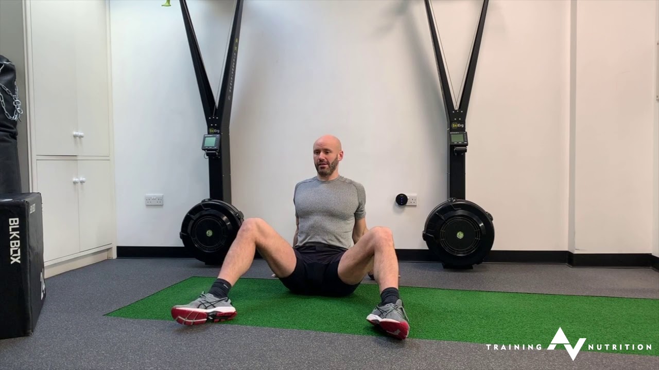 Bear pose with internal rotation - YouTube